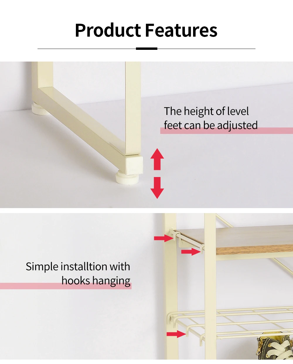 Modern Furniture Multilayer Storage Organizer Shoe Rack Designs Wood ...