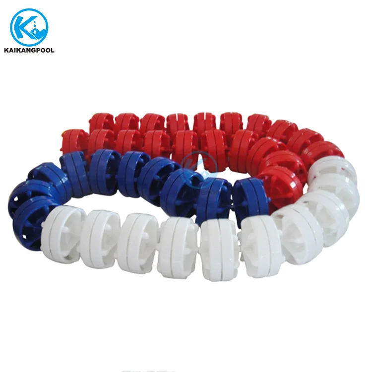 Standard Plastic Swimming Pool Floating Lane Line Anti Wave Pool Lane ...