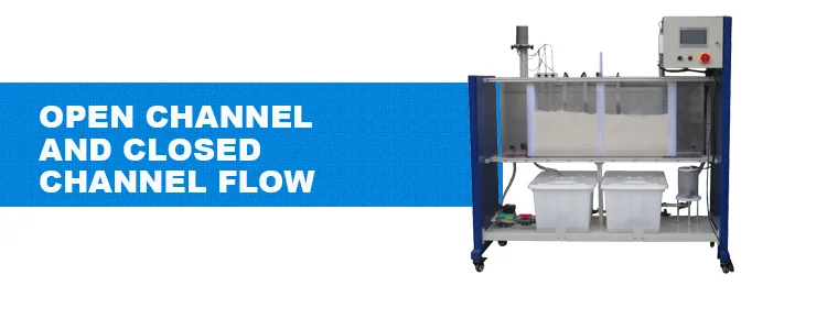 Open Channel And Closed Channel Flow Vocational Training Equipment ...