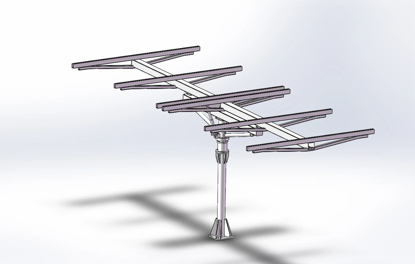 2kw Dual Axis Solar Tracker - Reliable Sun Tracking System