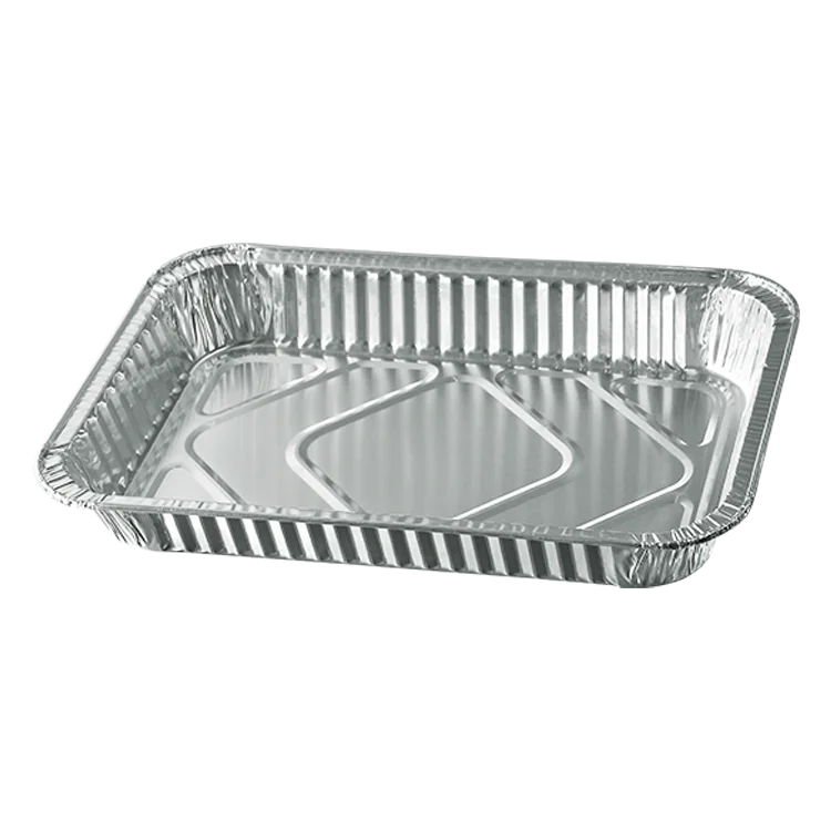2350ml Free Sample Food Containers Bbq Pans Rectangle Tray Aluminum ...