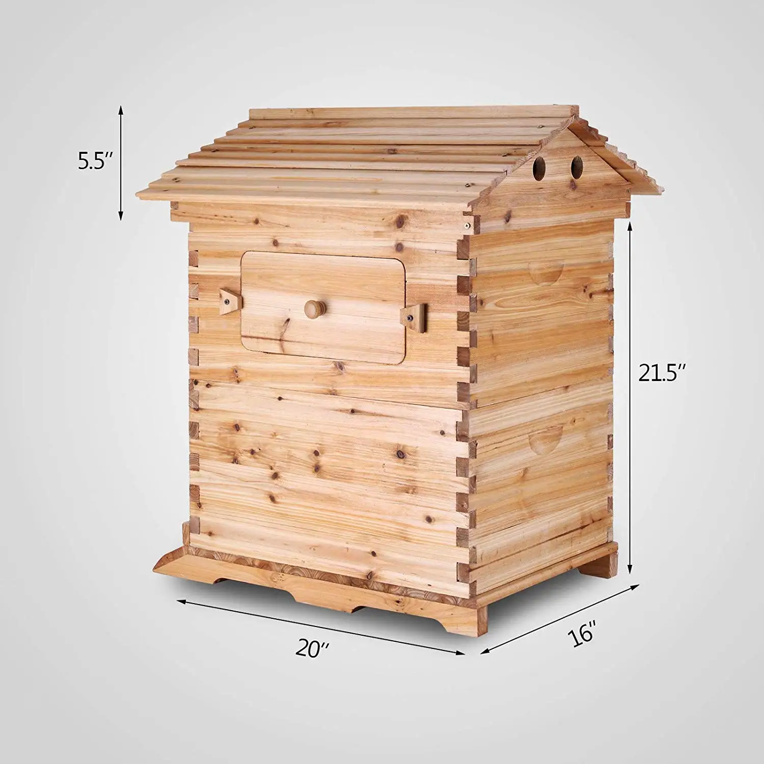 Modern Design Bee House Silhouette Honey Bee House Large Wooden Beehive ...