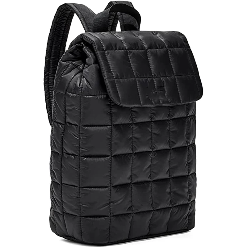 Medium Puffer Backpack For Women Trendy Luxury Quilted Cotton Padded ...