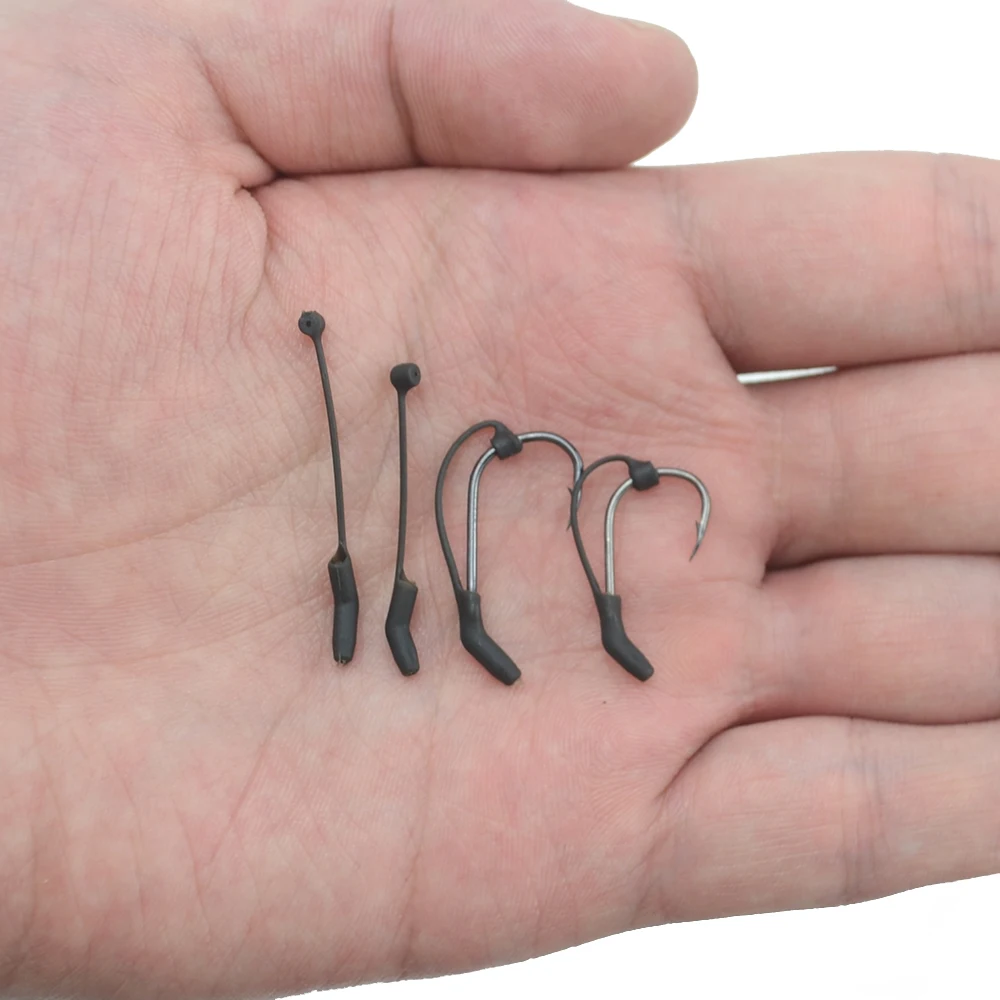 Hirisi Carp Fishing Accessories Hook Sleeves Ready D-rig Aligner Hooks ...