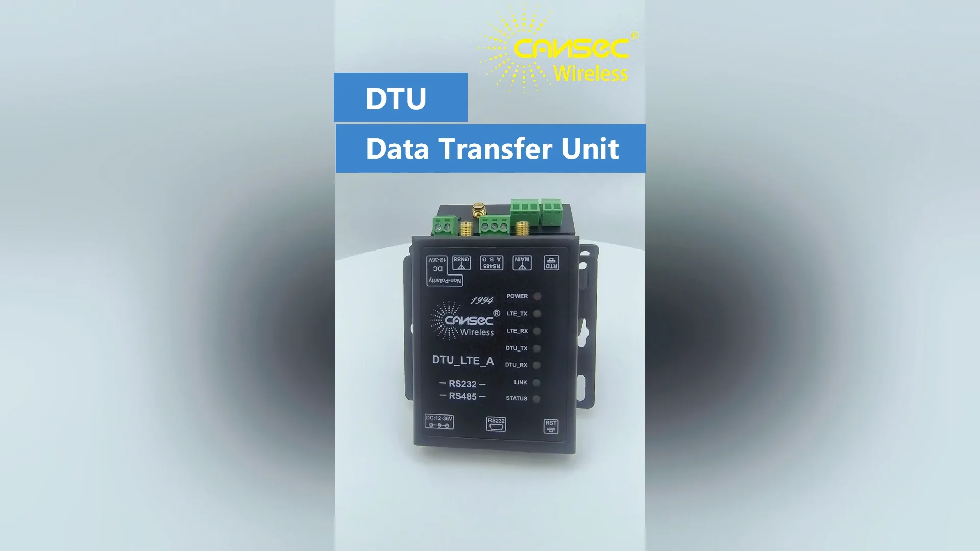 Dtu Rs232 Rs485 To Wifi Ethernet Server Wireless Lora Transmitter And ...