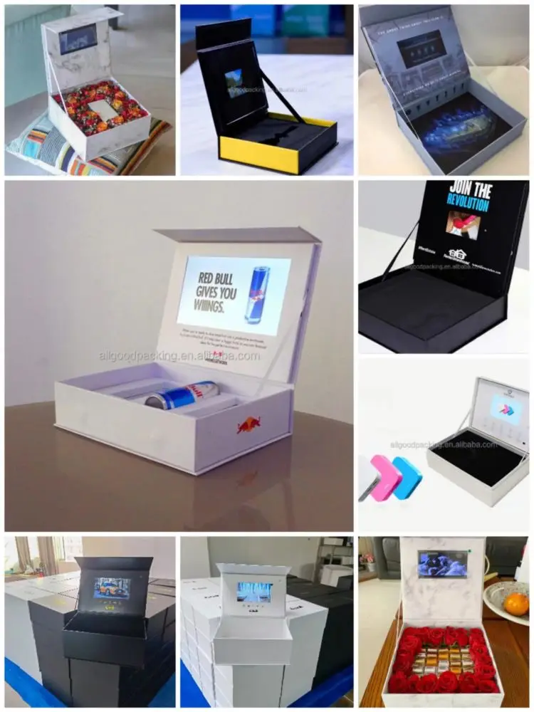 Customized 7 Inch LCD Video Box - Perfect for Weddings & Gifts