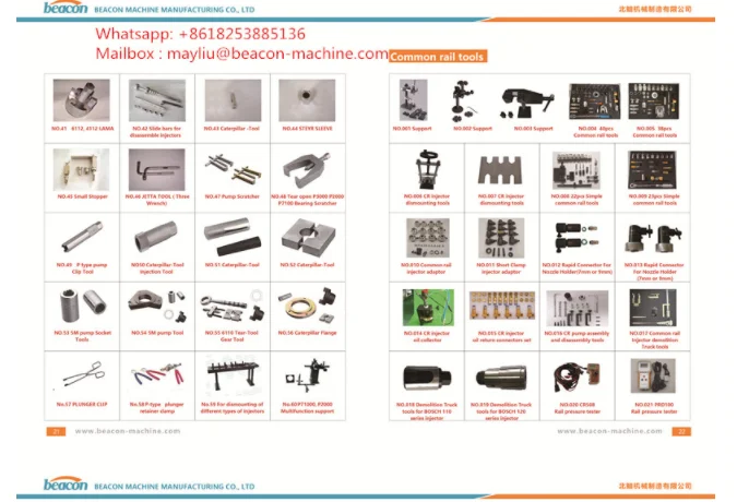 High Pressure Common Rail Pump Plunger Pressure Tester Kit Cr Pump ...