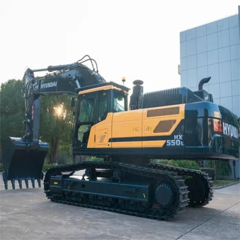 Large-scale Earthworks Equipment Hyundai Hx550l New Hydraulic Crawler ...