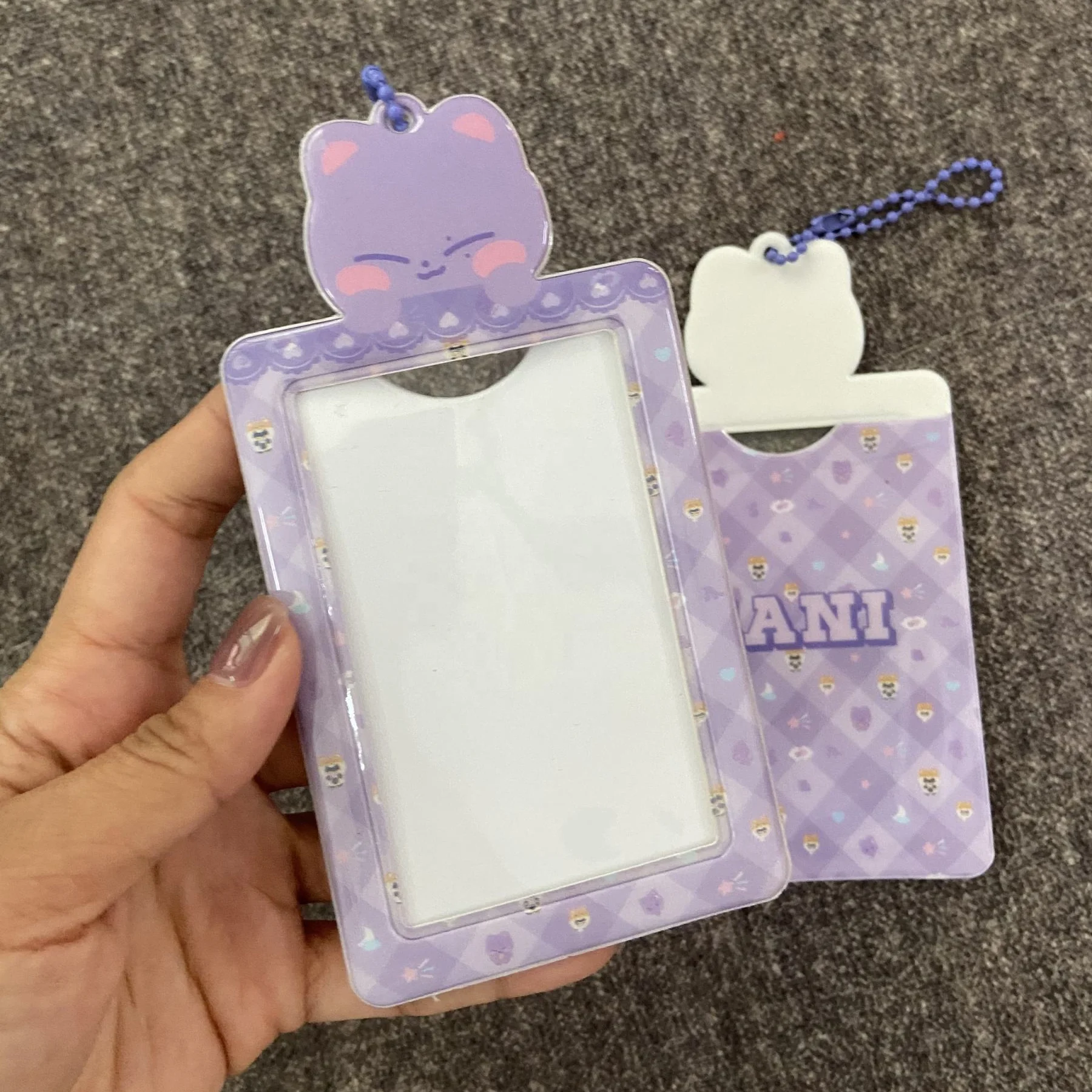 Custom Ins Pvc Photo Card Holder Kpop Photocard Cardholder| Alibaba.com