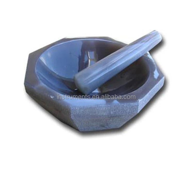 Laboratory Automatic Agate Mortar Grinder - 5" Agate Mortar & Pestle