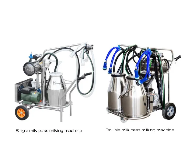 25l Electric Vacuum Pump Pulse Cow Sheep Goat Milking Machine Piston ...