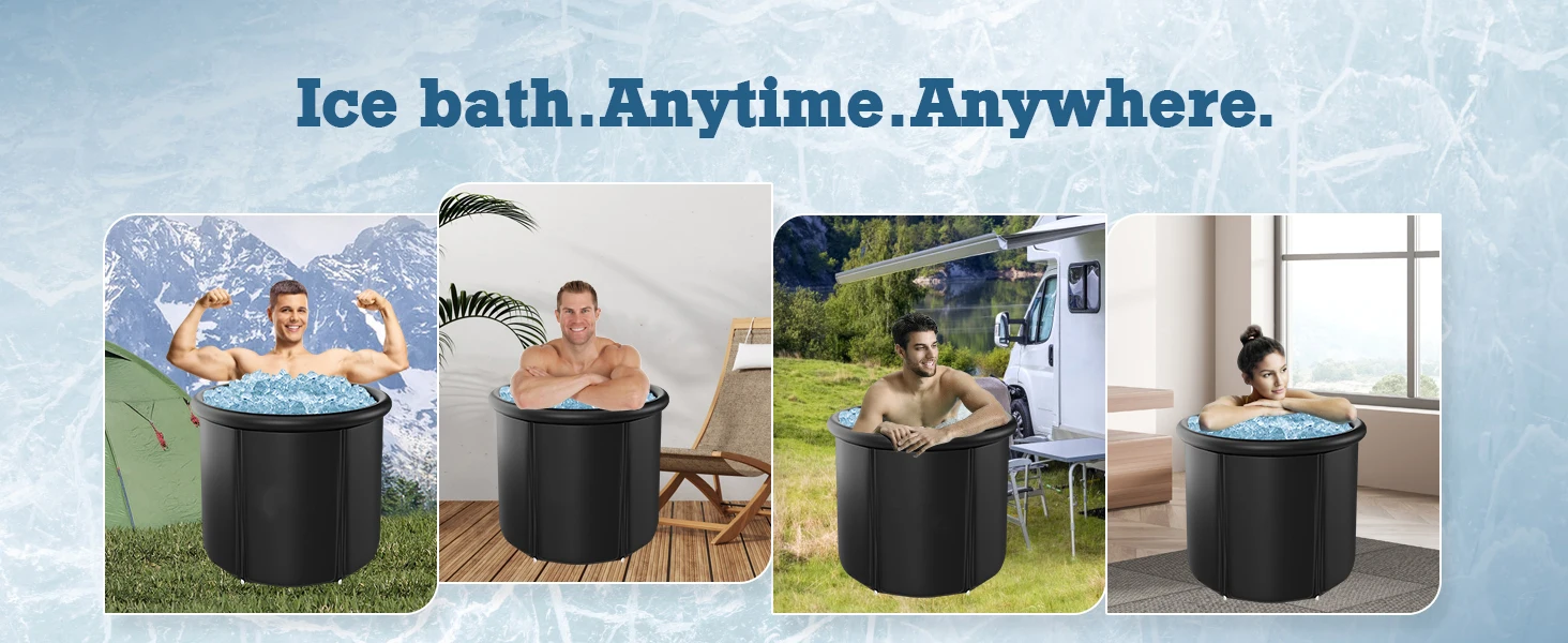 Inflatable Ice Bath Tub Portable Ice Bath Tub With Cooling System ...