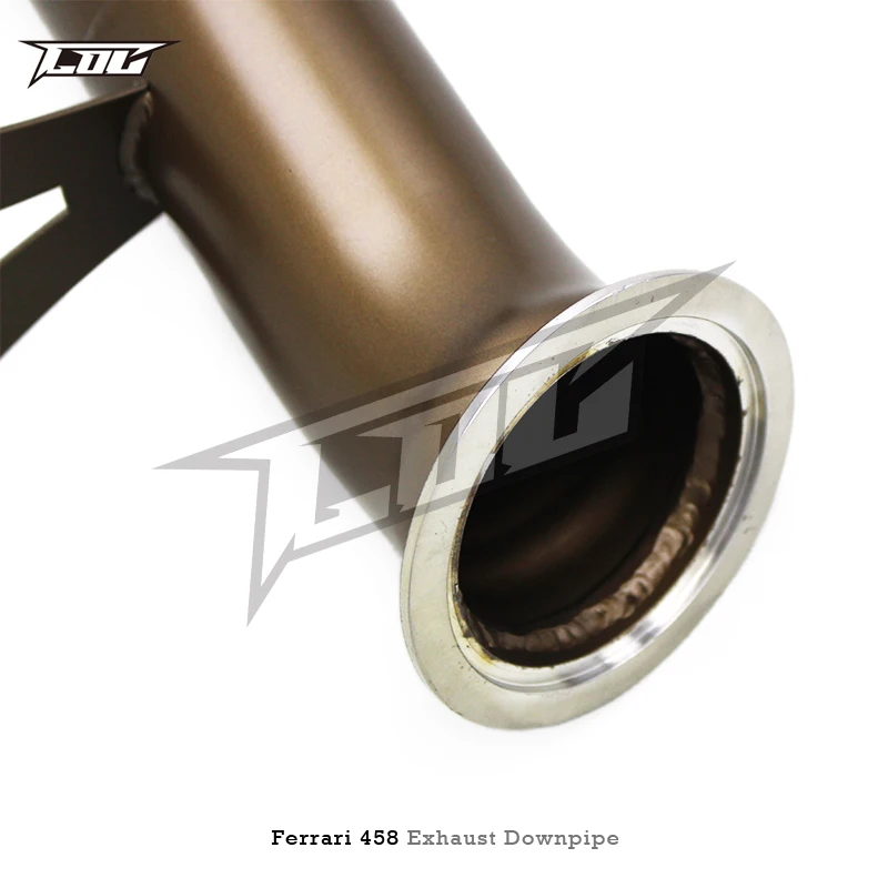 Boska Ceramic Insulation Exhaust Downpipe for Ferrari 458 4.5 2013-2016 ...