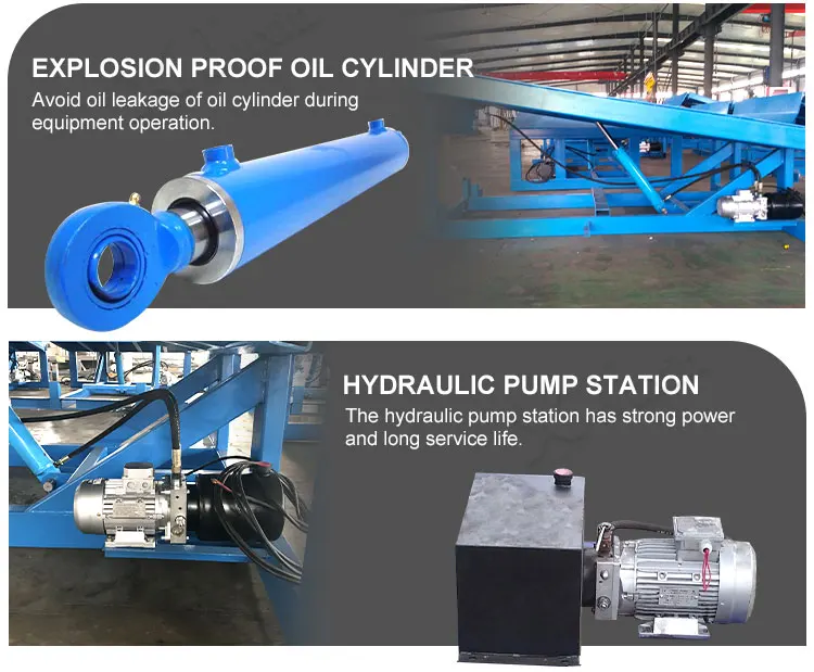 Fixed Boarding Bridge Storage Platform Forklift Loading Platform ...