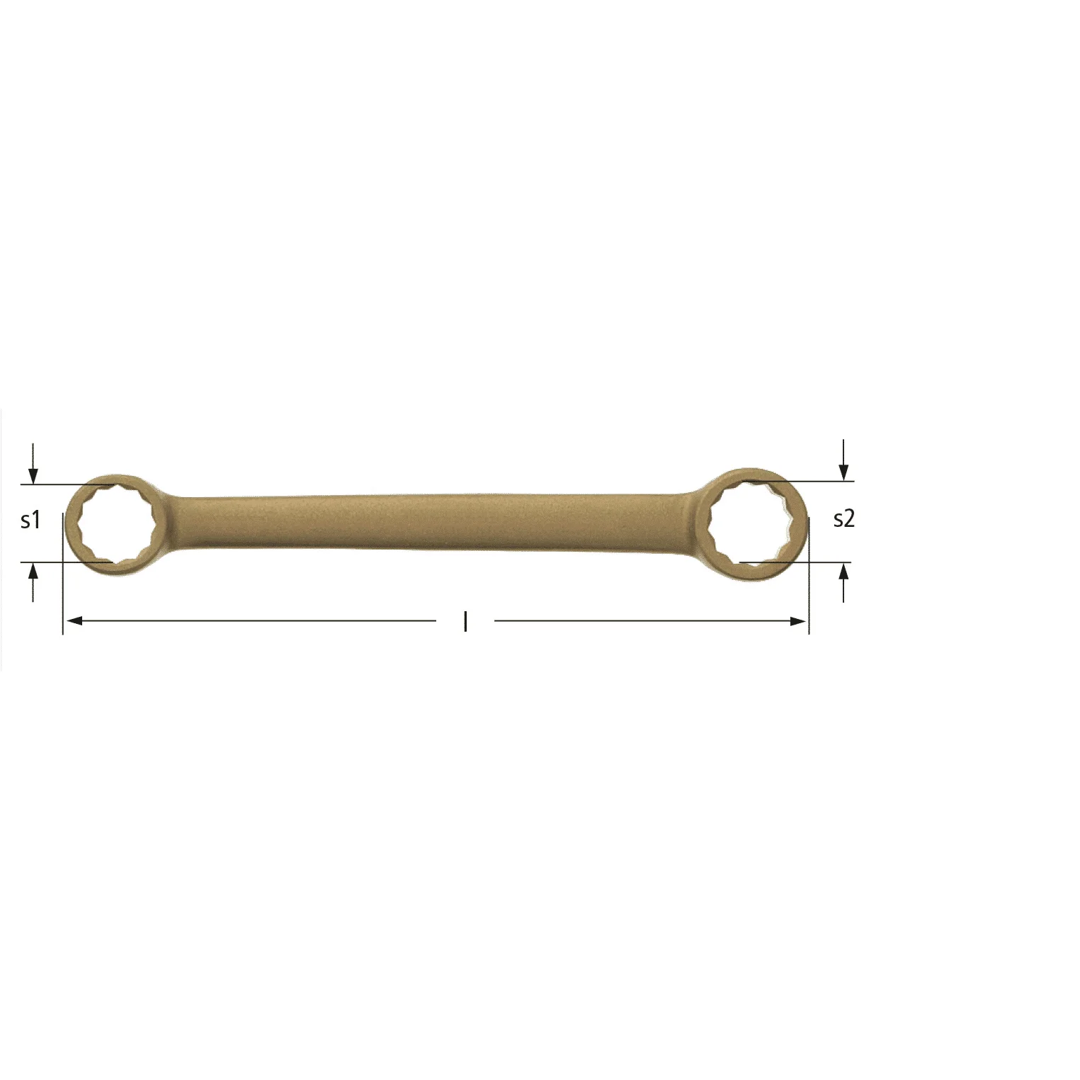 Straight Non-Flammable 9x11 Ring Wrench Non-Sparking Tool| Alibaba.com