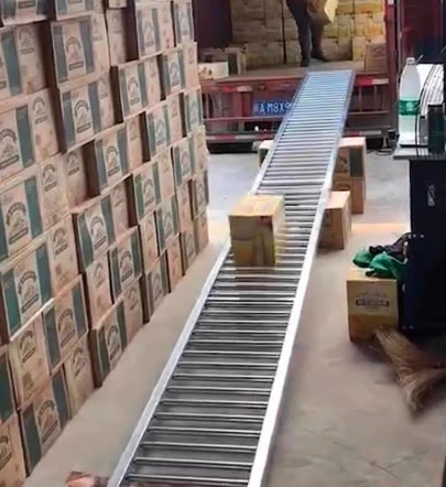 Industrial Pallet Automated Rollers Conveyors Systems Manufacturers ...