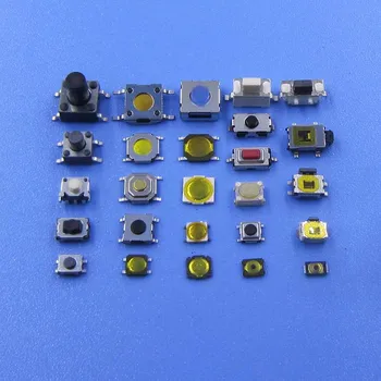 4 Pin On-off Micro Smd Detector Tact Switch Smt High Quality Light ...