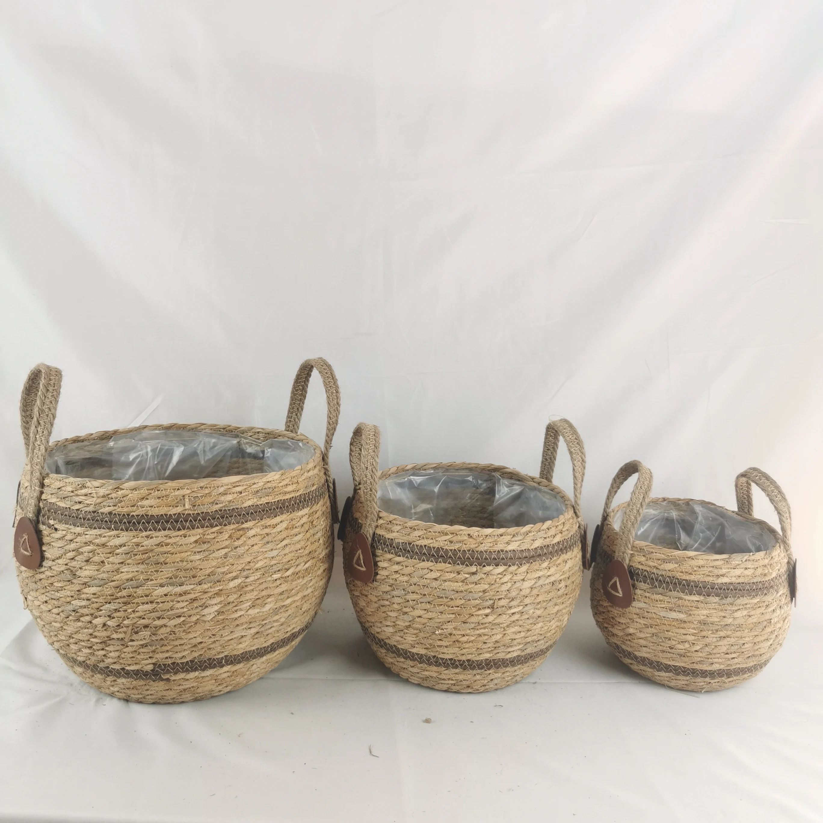 Rattan Willow Straw Planters Large Outdoor - Buy Plant Stand Basket ...