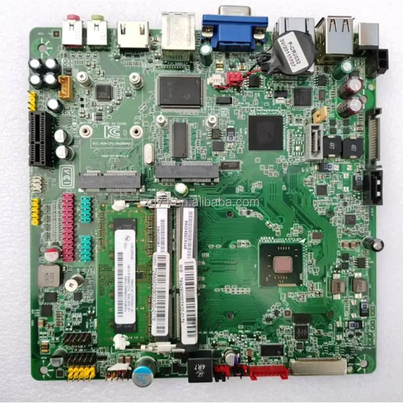 KCC-REM-CPU-DN2800MT PCB PN: 316D57200010 industrial motherboard CPU ...