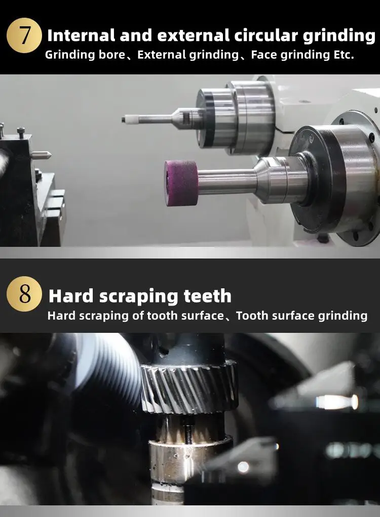 Custom Precision Spline Gear Helical Bevel Gear Processing Service Gear ...