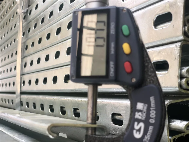 GI Back to Back Unistrut C Channel - Cold Rolled Plain Slotted Strut ...