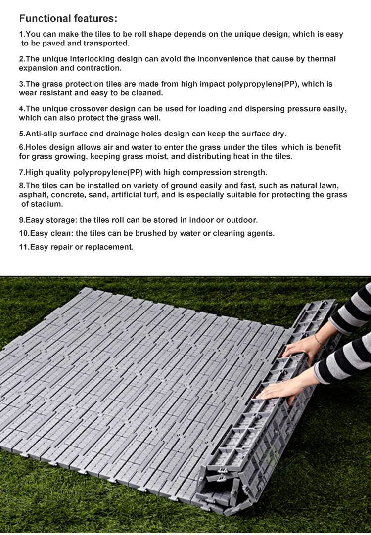 Artificial Turf Protection Board - Durable Outdoor Flooring