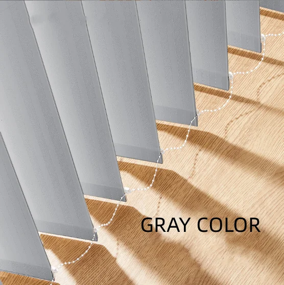 Vertical Curtain Fabric 127mm 100mm 89mm Shutter Curtain Venetian Fabric zebra Blind Day and ...