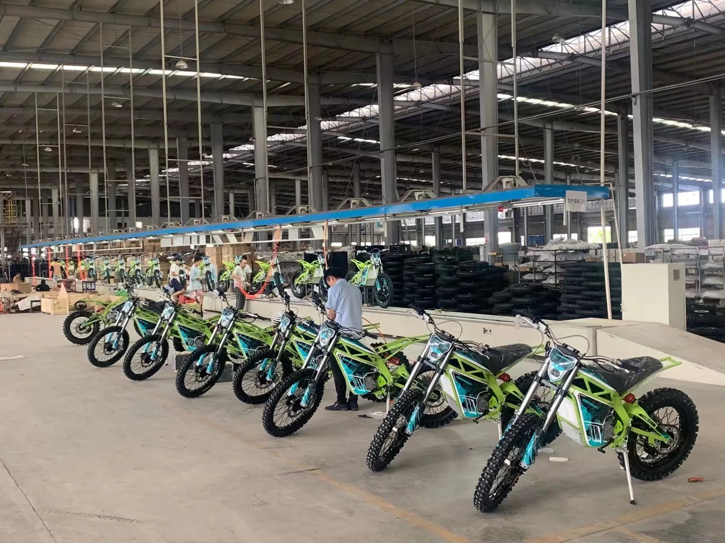 Adult Electric Motorcycle Ac Motor for Sachs Montesa