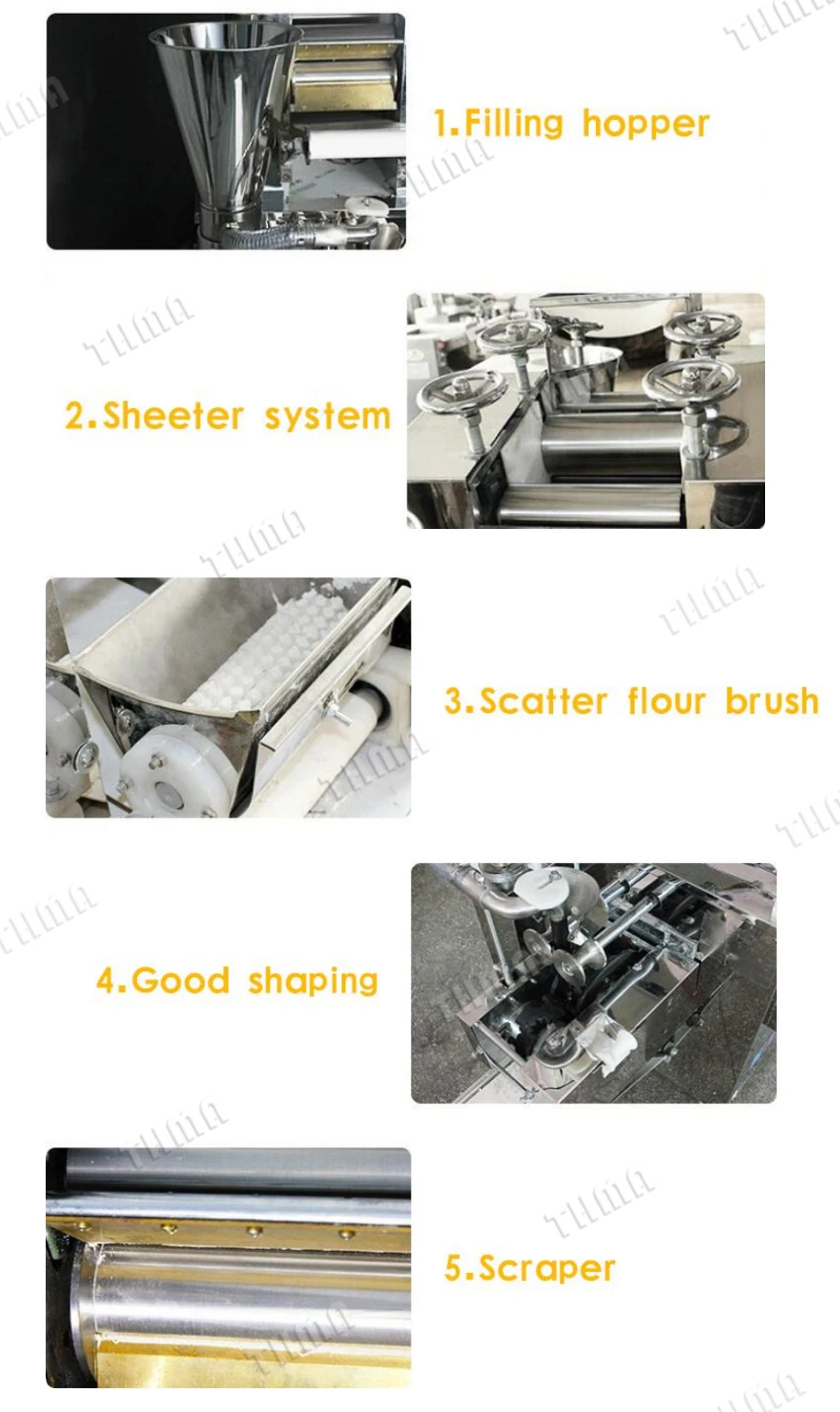 Automatic Mach Samosa Banana Make Form Machine Arepa 15 Cm Maquina Para ...
