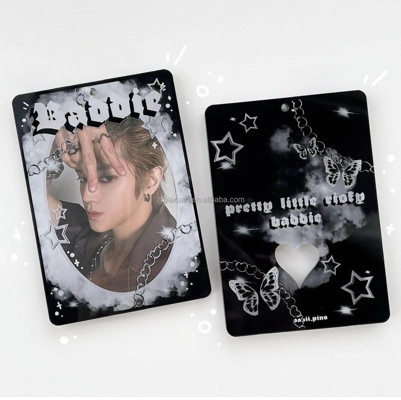 Acrylic Kpop Photocard Holder 3 Inch Mini Picture Frame For Photos ...