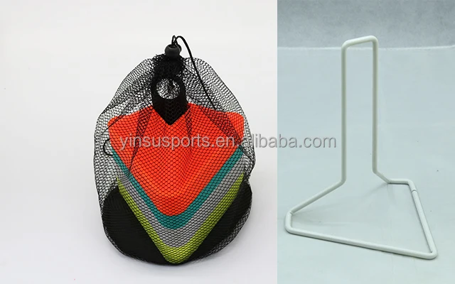 Triangle Mini Soccer Cones - Durable & Versatile Training Tools