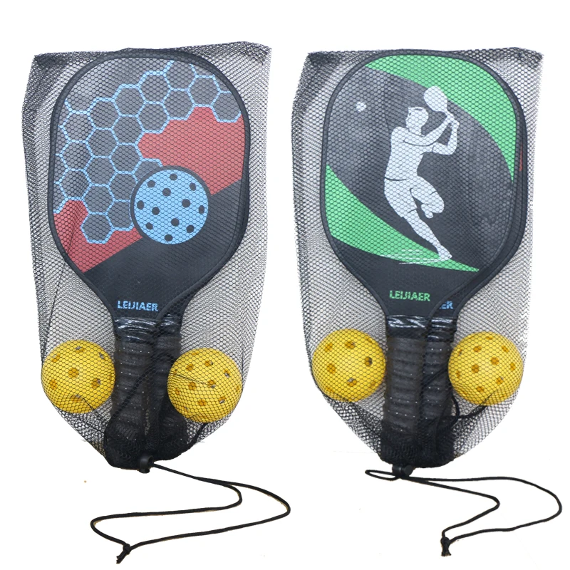 Customized Usapa-approved Wooden Pickleball Paddle Racket Set Customs ...