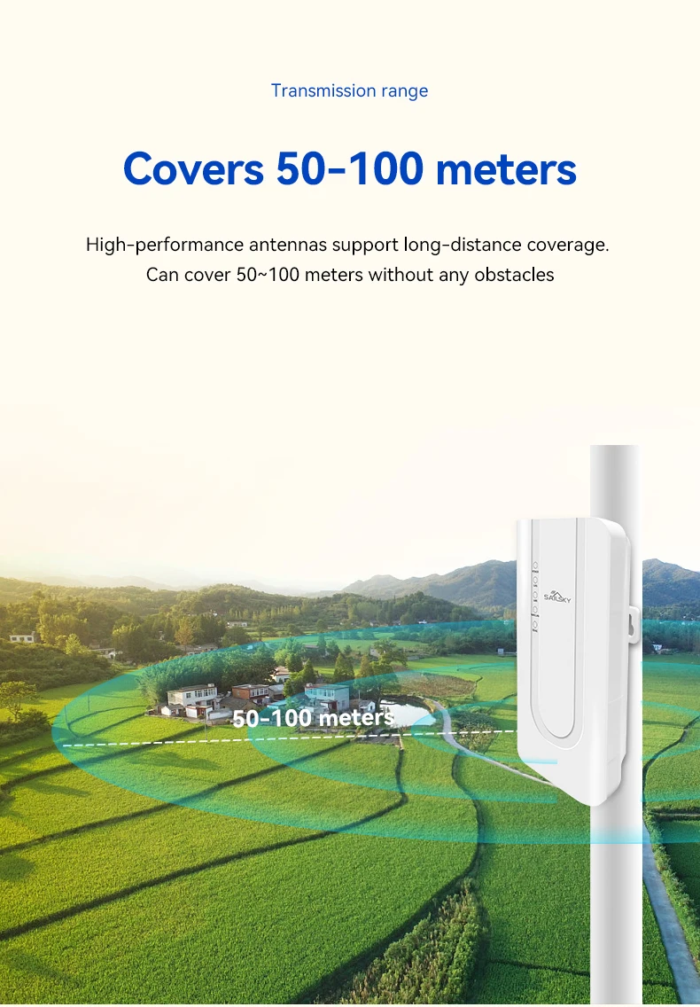 Sailsky XM207 - Waterproof Outdoor 4G Wifi Router 150mbps