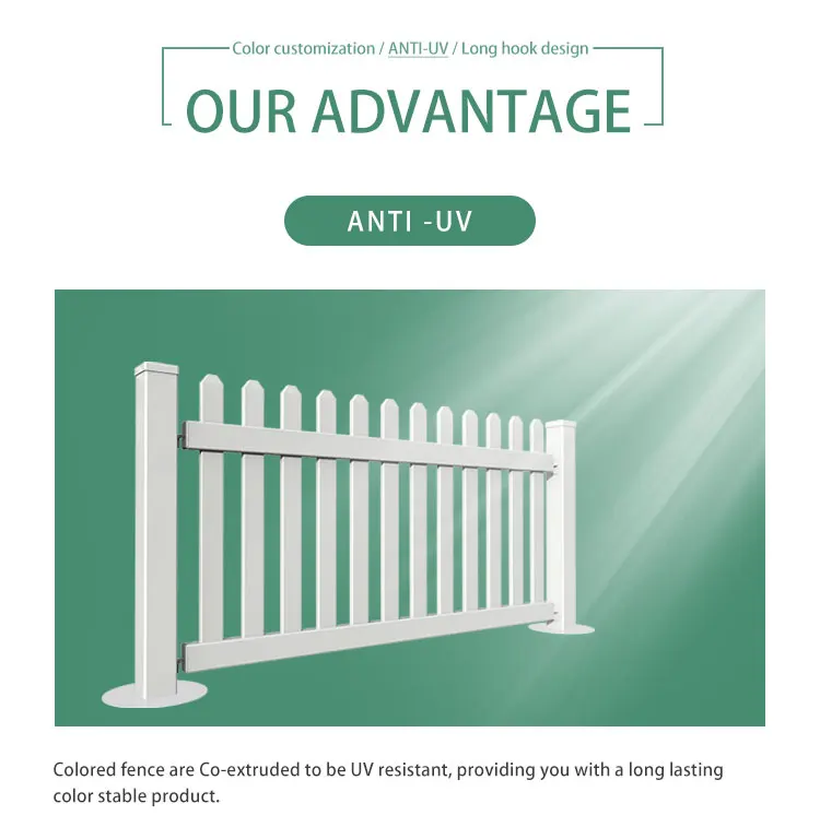 Fentech Plastic Vinyl Pvc Movable Event Temporary Fence - Buy Movable ...