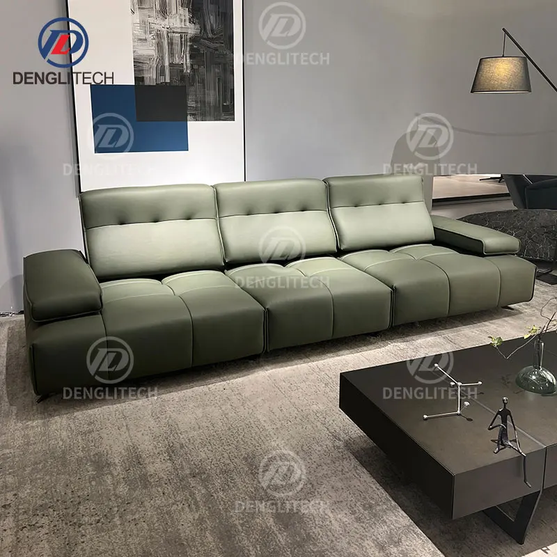 Modern Minimalist Modular Sectional Sofa Living Room Italian Corner ...