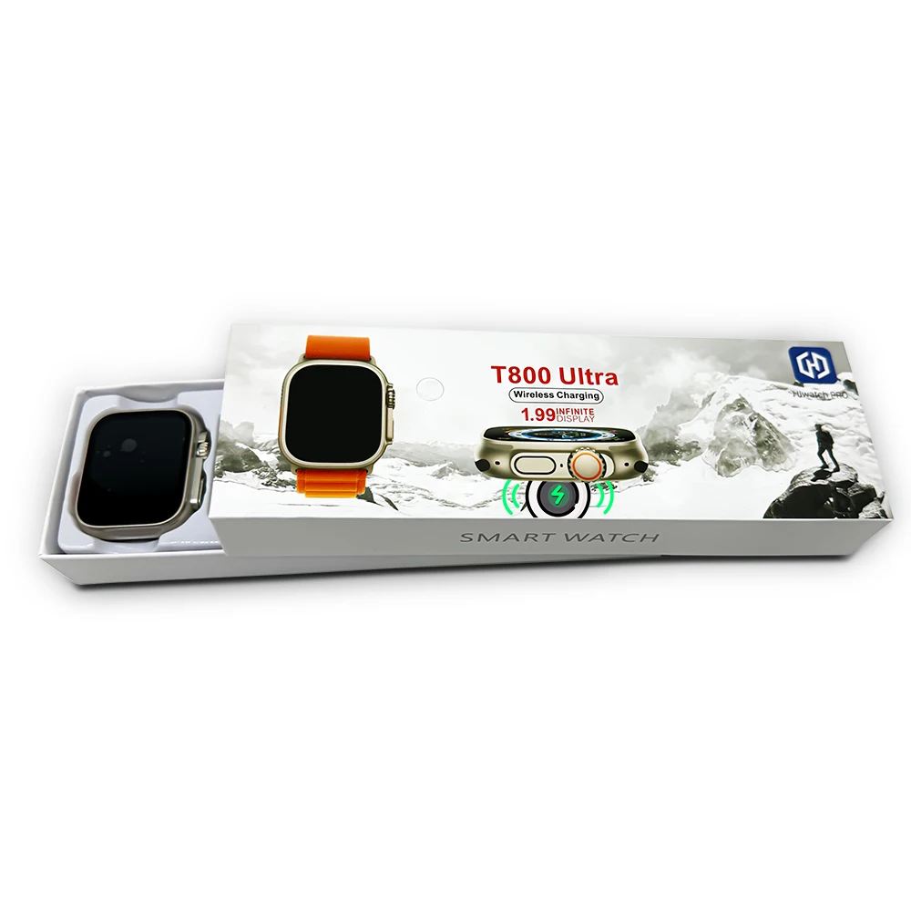 T800 Ultra Smartwatch Series 8 Heart Rate Sleep Tracking Bt Call For ...