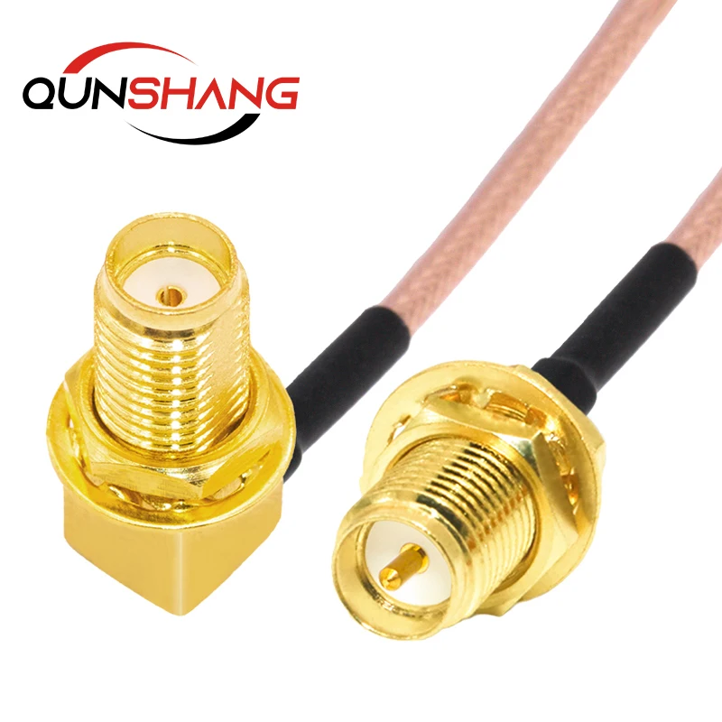 Sma Female Right Angle To Rp Sma Female Rg178 Rg316 Rf Extension Cables - Buy Sma Female Right ...