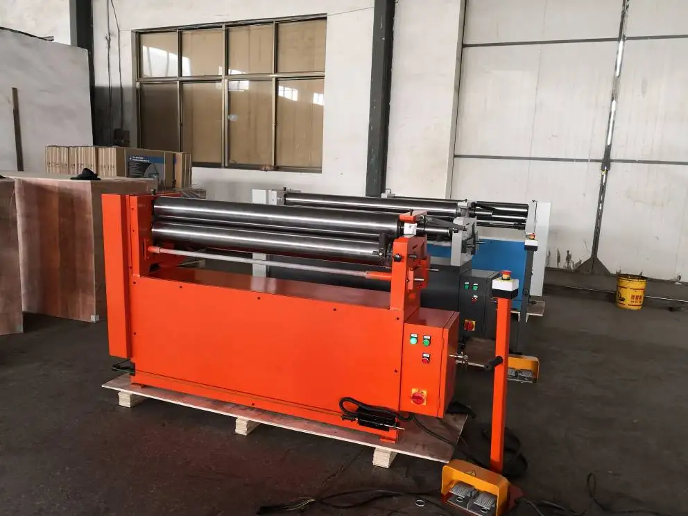 Hand Manual Operation Electric Powered Bender Slip Rolling Machine ...