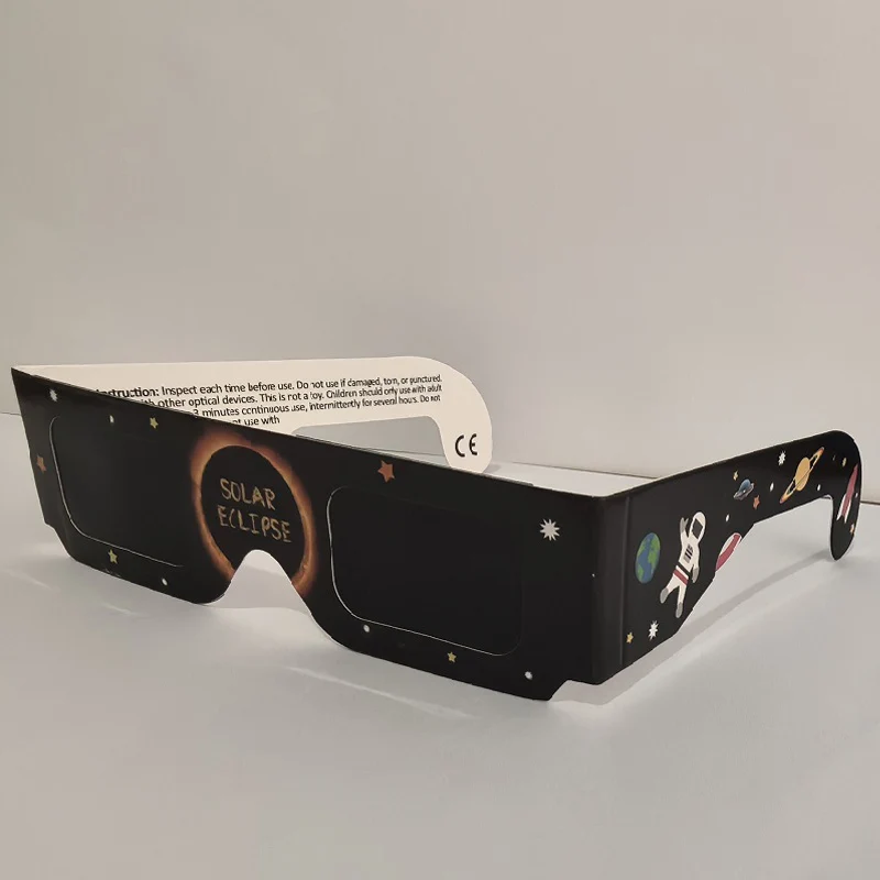 Factory Custom 2024 Solar Eclipse Glasses Customized Design Eclipse ...