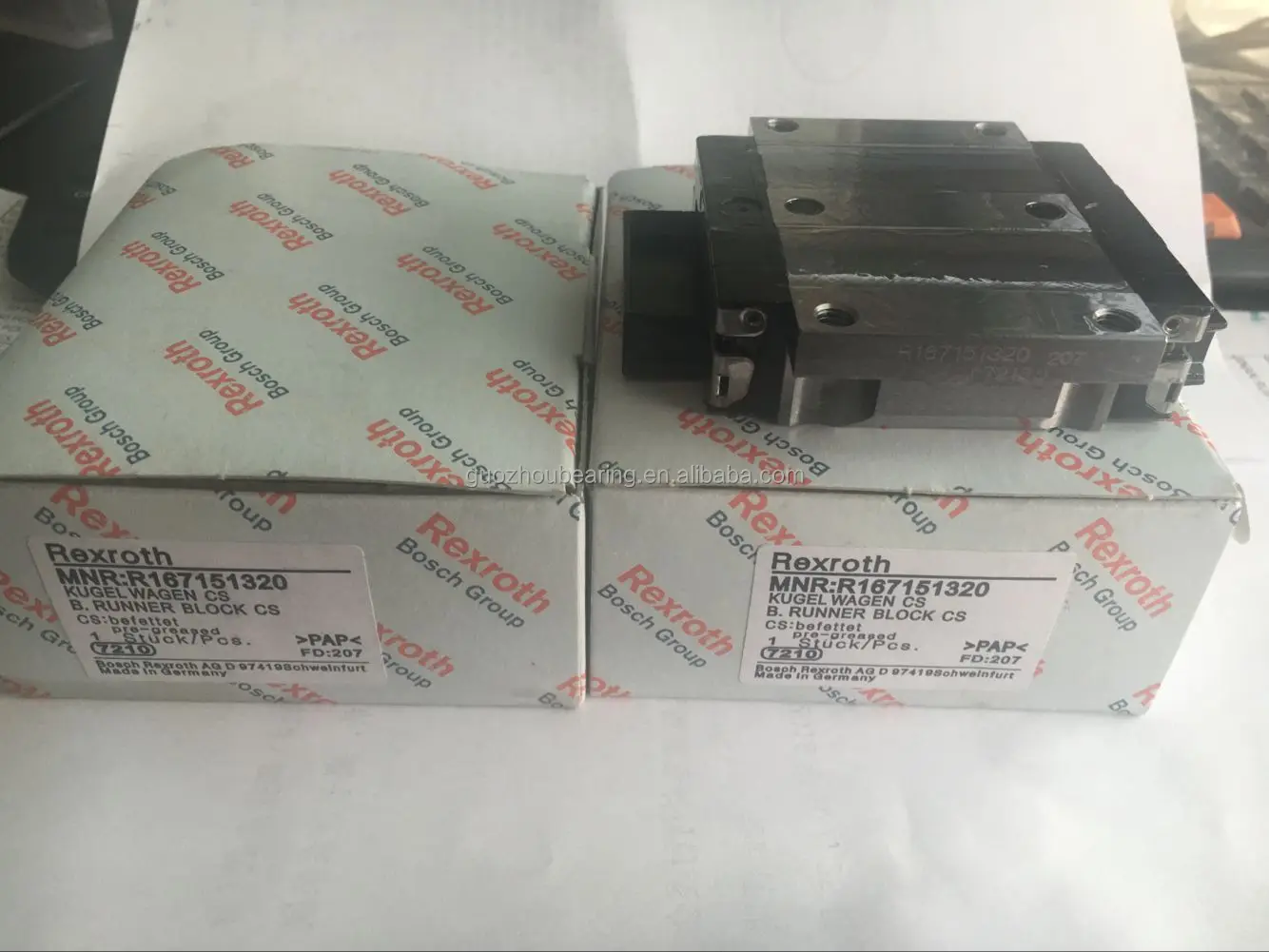 REXROTH Linear Motion Guide Block R167181410 - High Precision