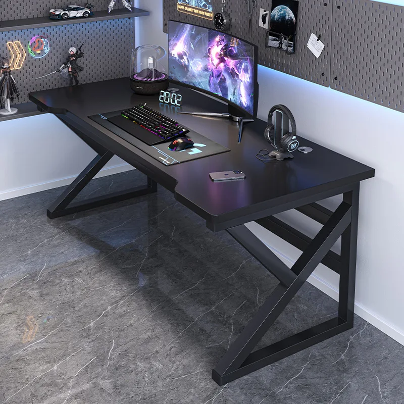 Computer Desk Desktop Simple E-Sports Table and Chair Home Desk ...