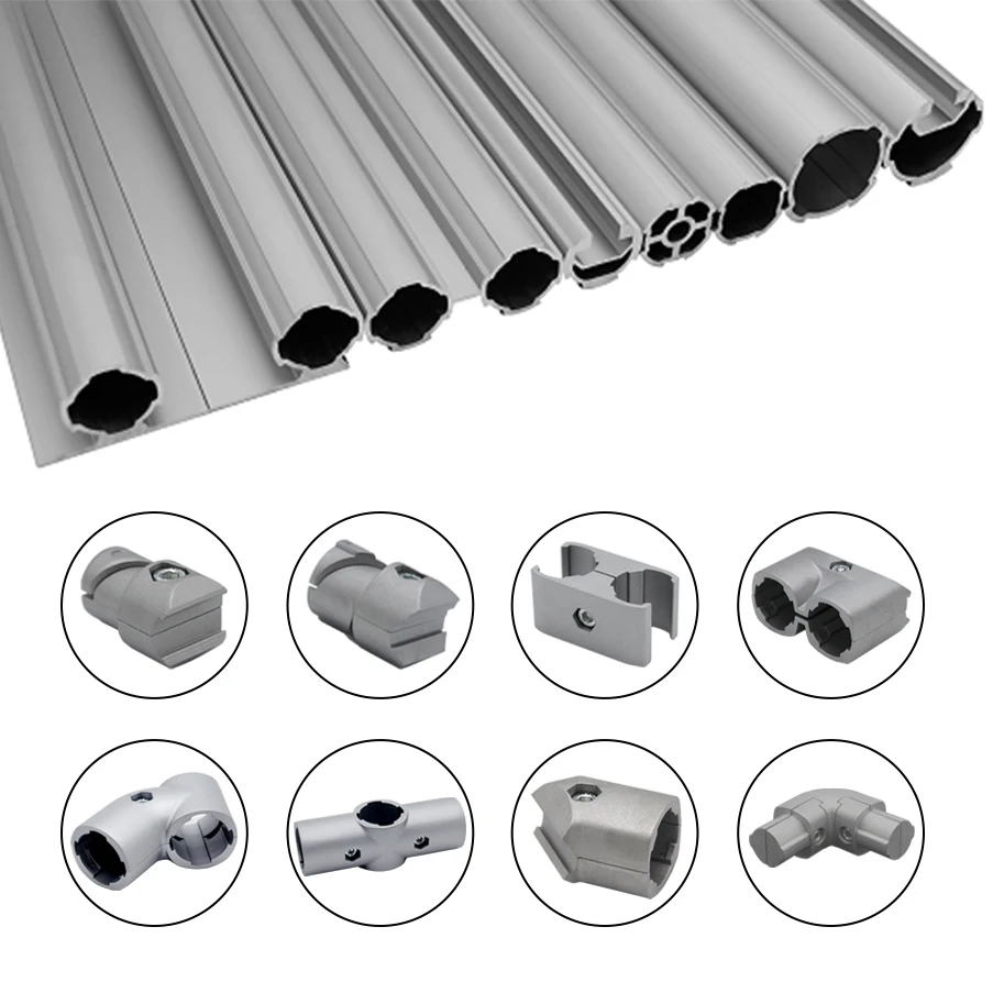 28mm Aluminum Lean Pipe - Kaizen Karakuri Tube for Industrial Production