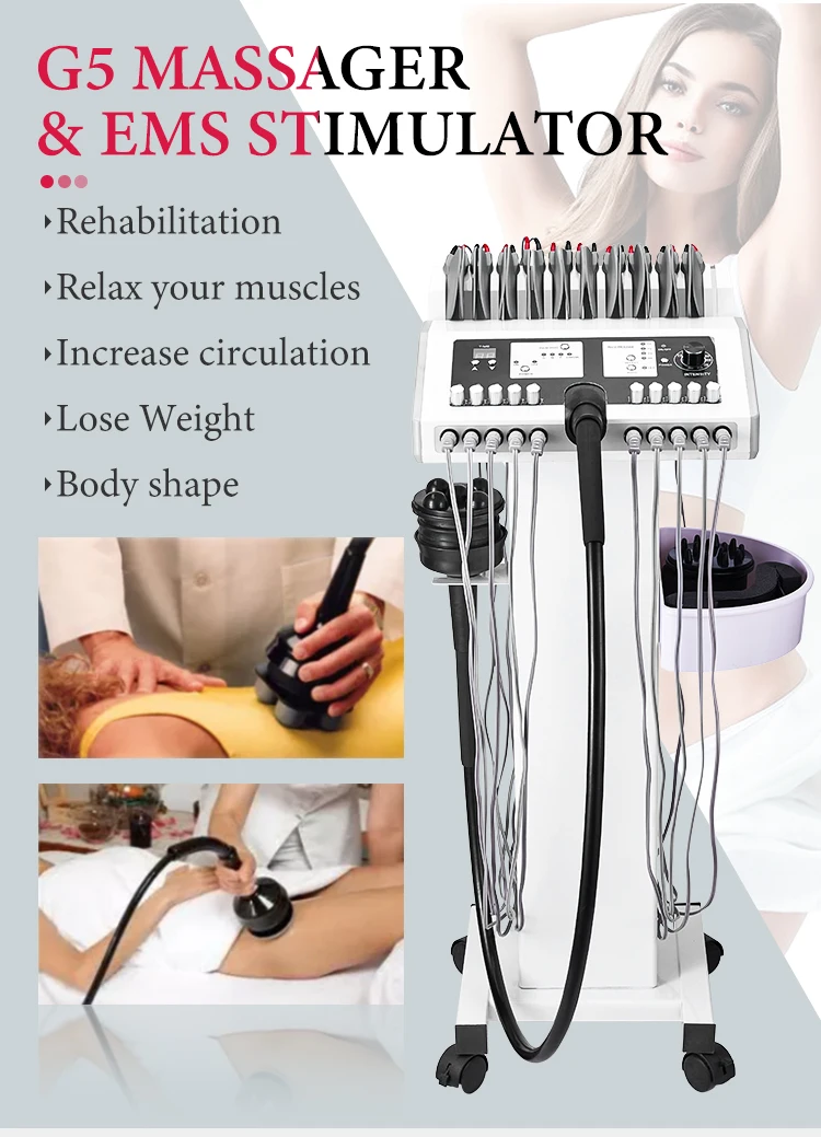 2023 G5 Muscle Vibration Massage Device Body Shaping G5 Vibration ...