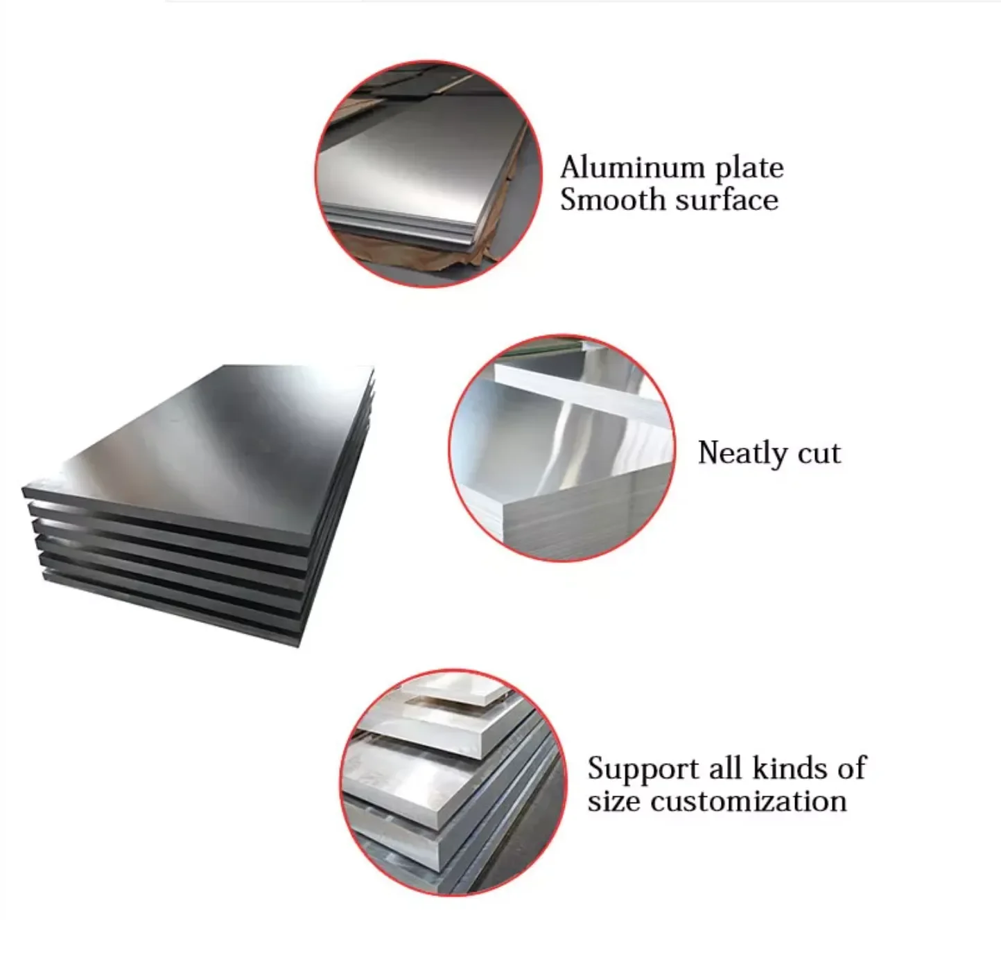 On-demand Processing 1-8 Series Professional Aluminum Plate Factory Aluminum Sheets 6061-t6 ...