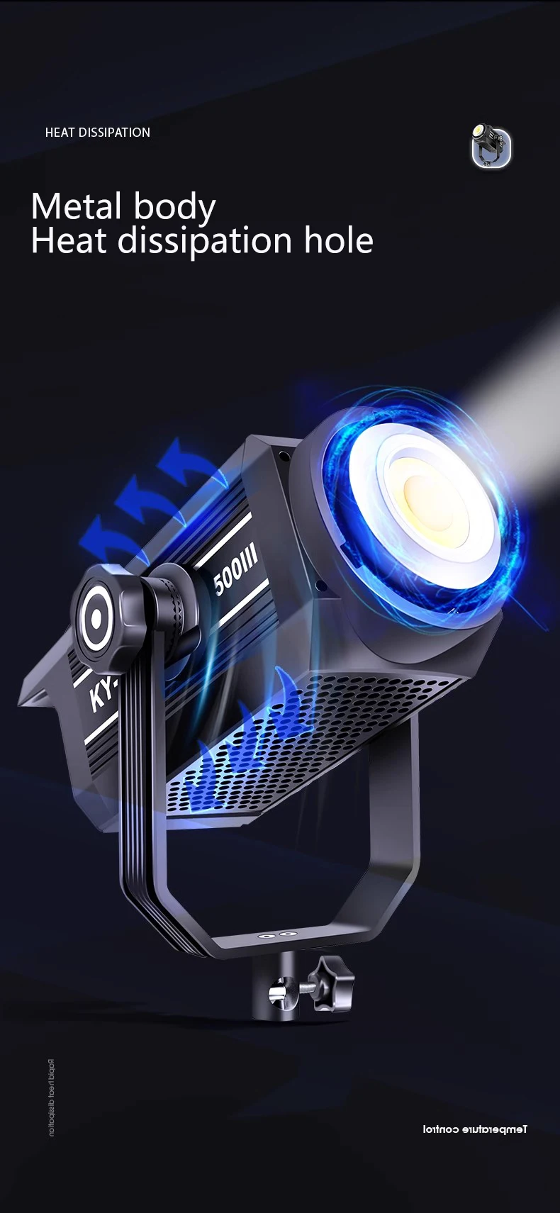 300w LED Light for Video Shooting - Photography Studio Lighting