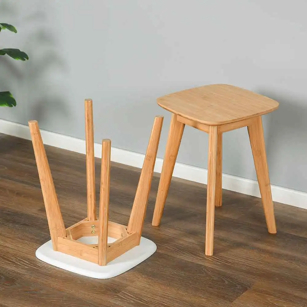 Basic Wooden Stool Living Room Chairs Counter Height Bar Stools - Buy ...