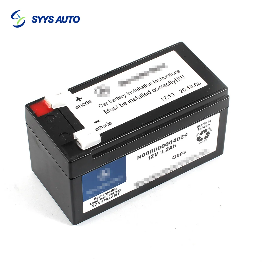 N000000004039 000000004039 Cars Auxiliary Battery 1.2ah For Mercedes ...