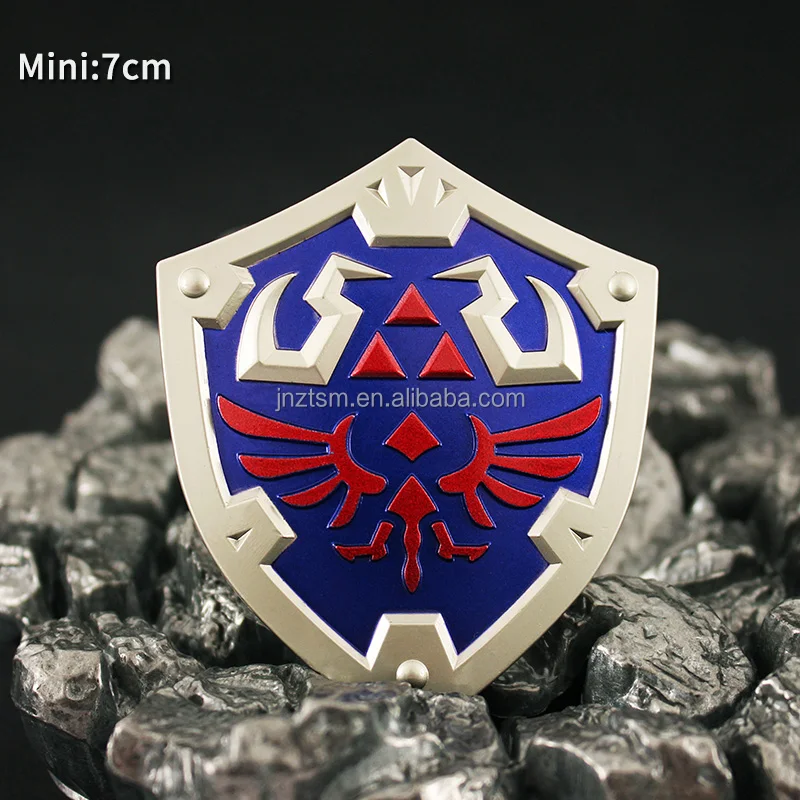 Mini Metal Sword Hylian Shield Zelda Game Amine Toy Gift Zelda Tears of ...