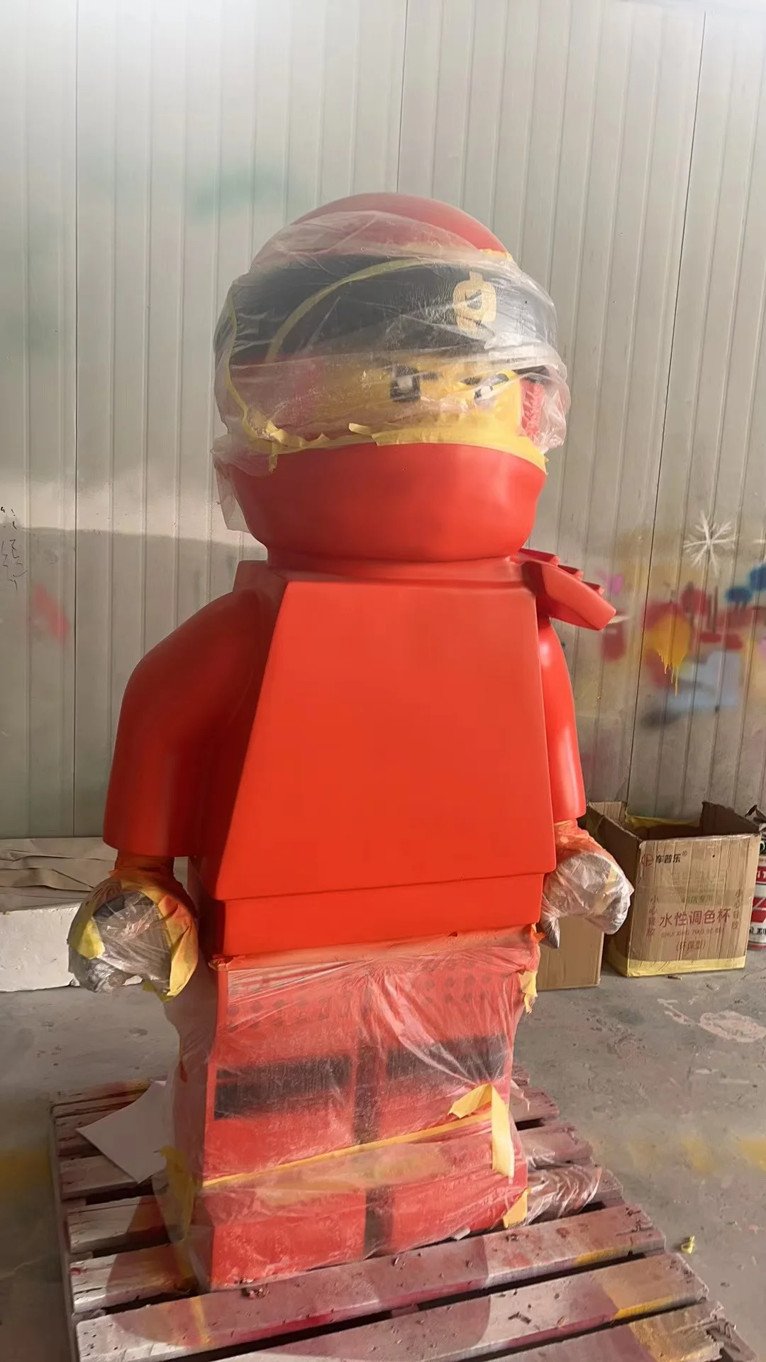 Factory Custom Figure High Quality Life Size Lego Characters Statue ...