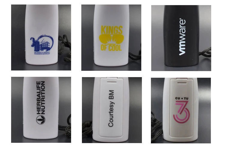 Mini LED Light Fan - Battery Operated with Customizable Logo